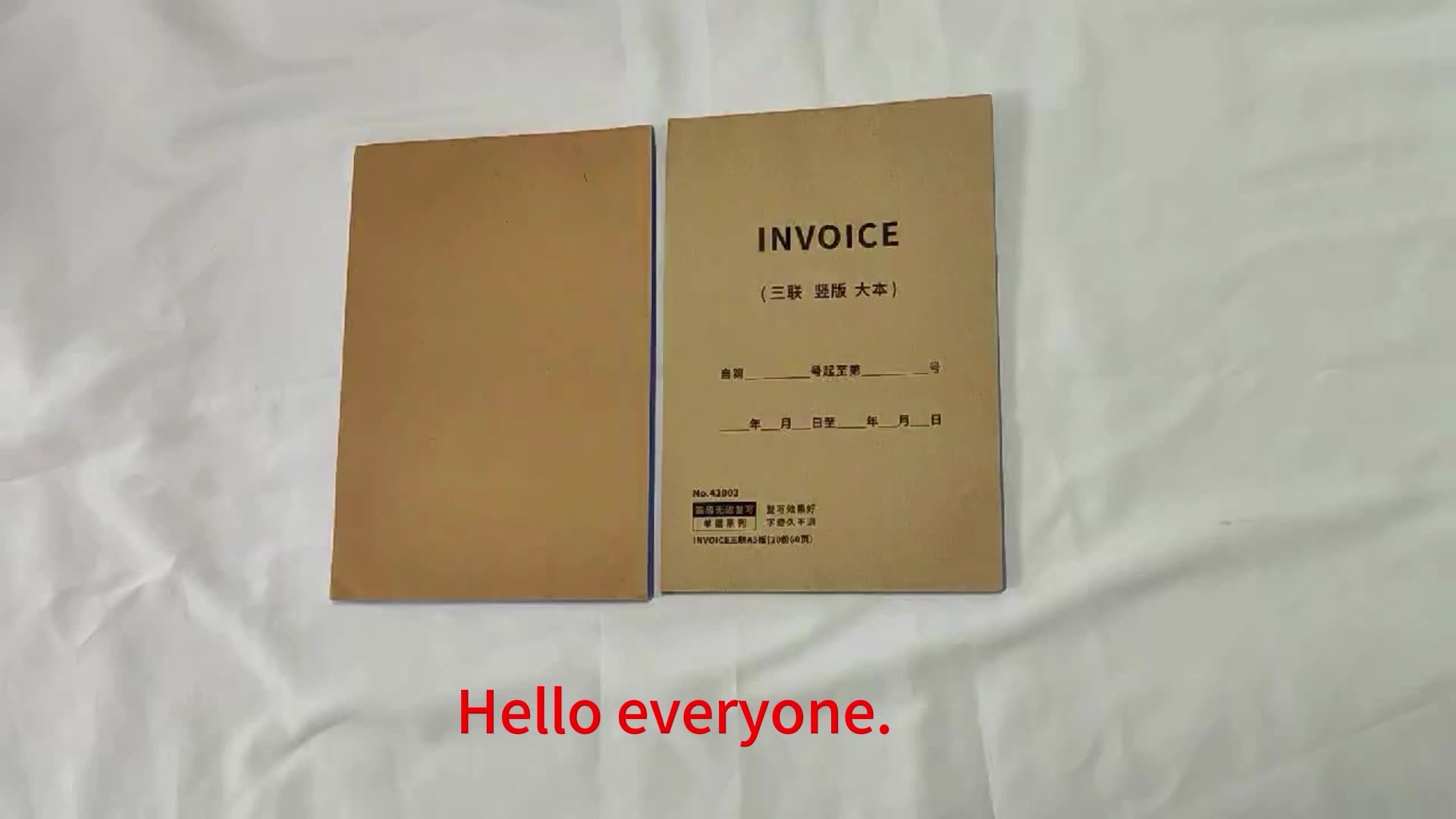 3-ply Carbonless Copy Paper Bill Receipt Book Printing Purchase Order ...