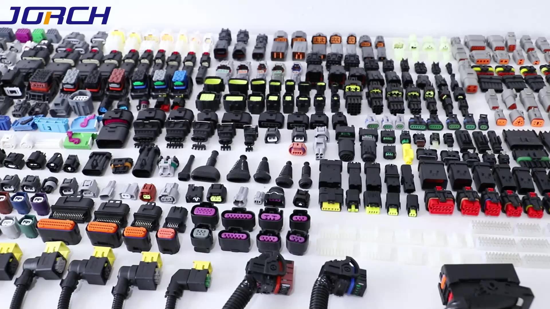 2 Pin Female Auto Electrical Connector Plug Wire Harness Waterproof ...