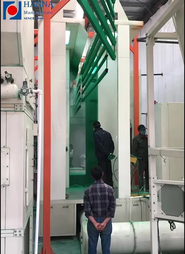 Automatic Electrostatic Powder Coating Spray Machine System Paint ...