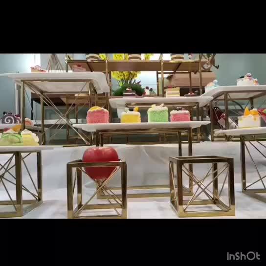 2018 hot selling banquet modern luxury wedding tableware decorative ...