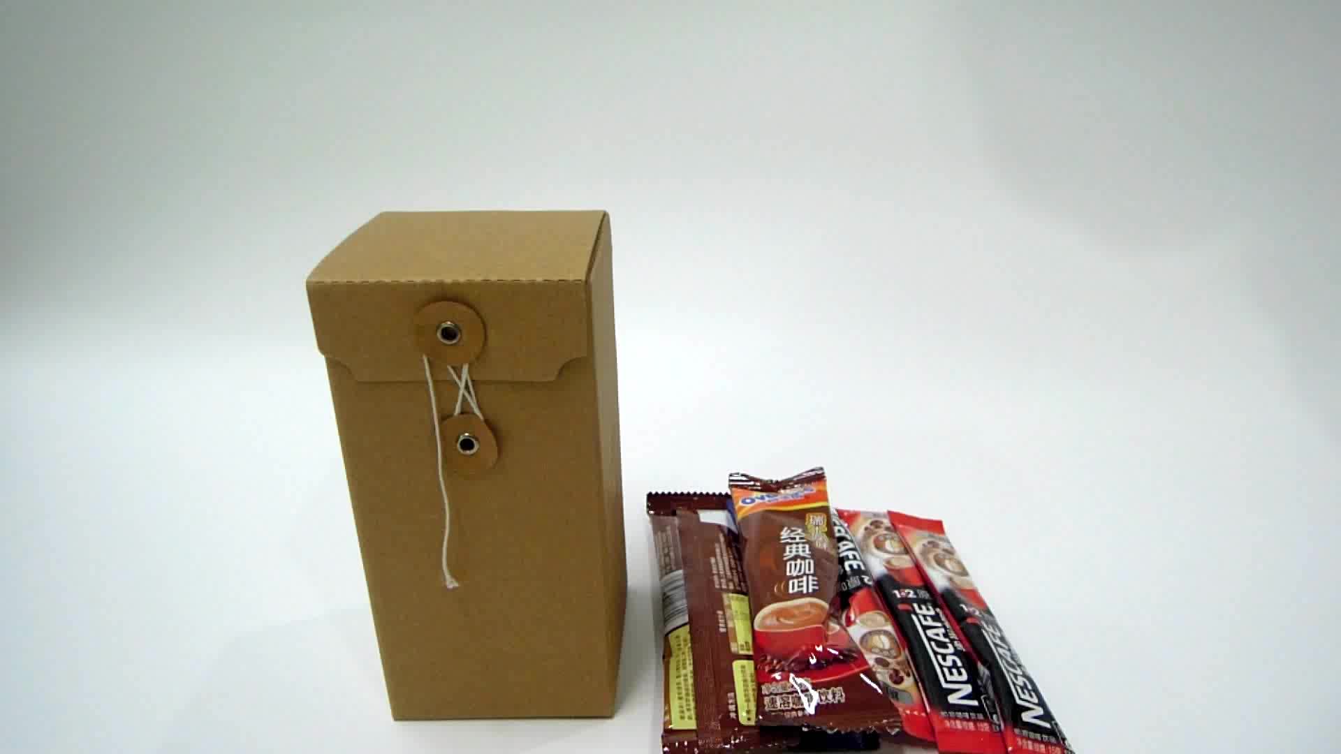 High Quality Recycled Kraft Paper Packaging Boxes With String And Tie ... High Quality Recycled Kraft Paper Packaging Boxes With String And Tie ...