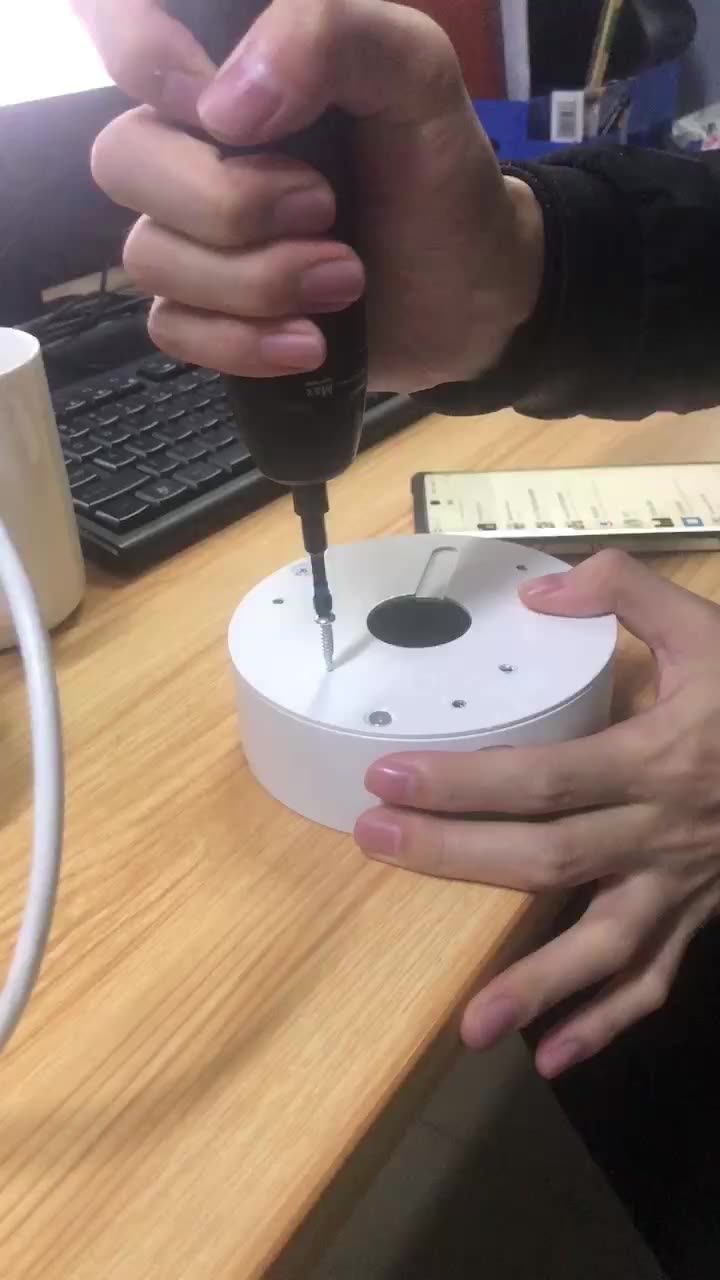 Aluminum Universal Bullet Security Camera Junction Box Metal Hide Wire ...