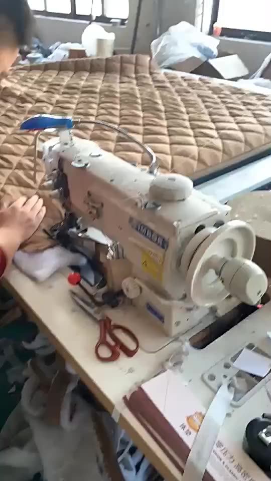 Automatic Industrial Leather Quilting Mattress Edge Tape Binding ...