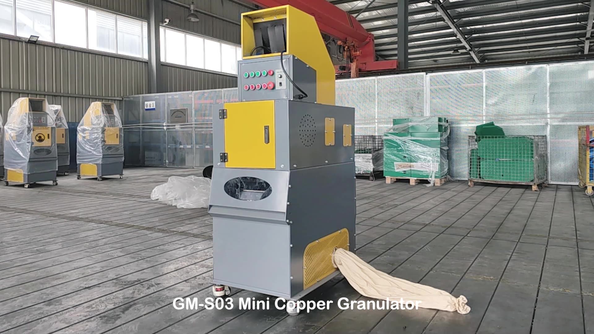 Automatic Cable Granulator Copper Wire Recycling Machine Small Copper ...