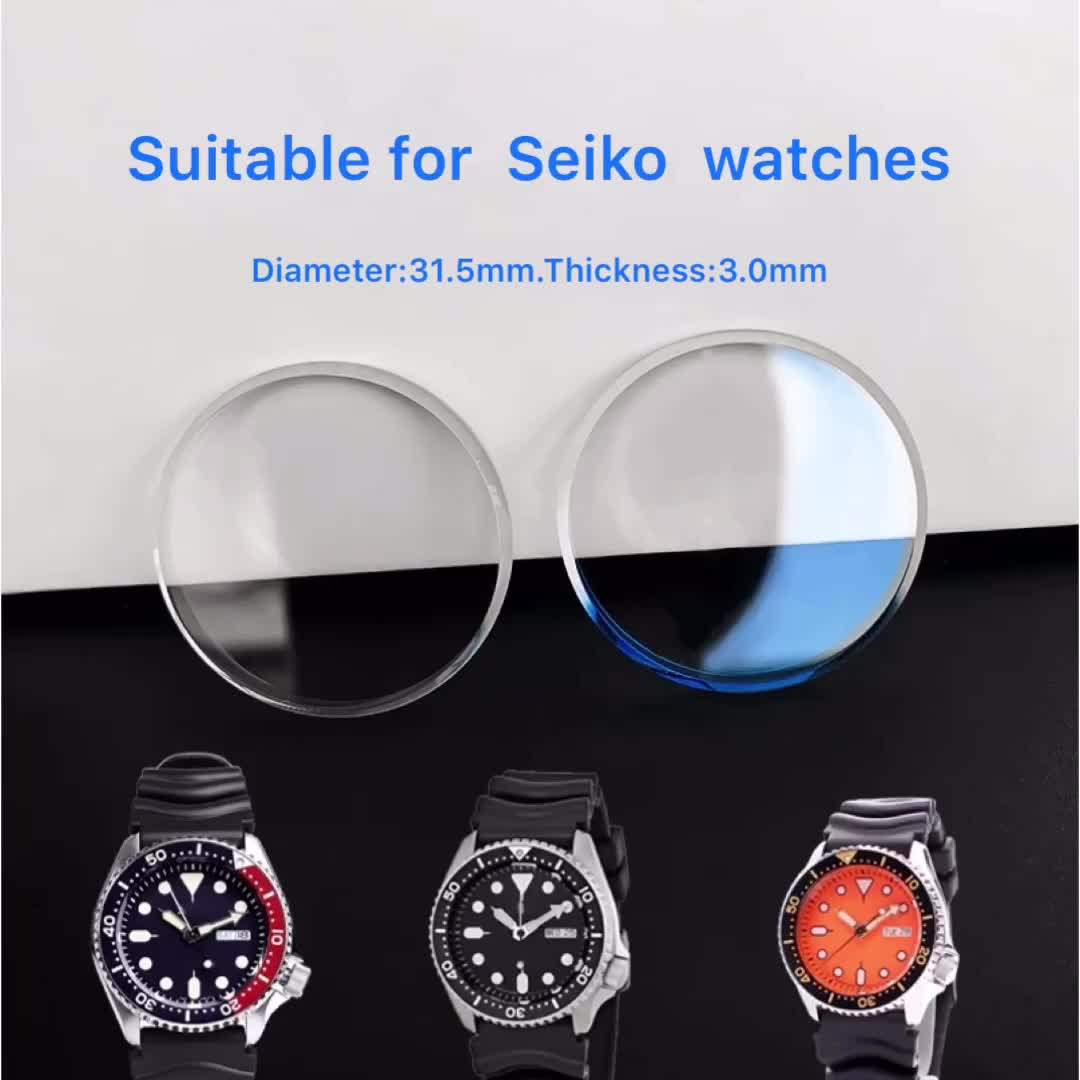 Parts For Seiko Replacement Watch Glass Skx007 Skx009 Skx011 Flat ...