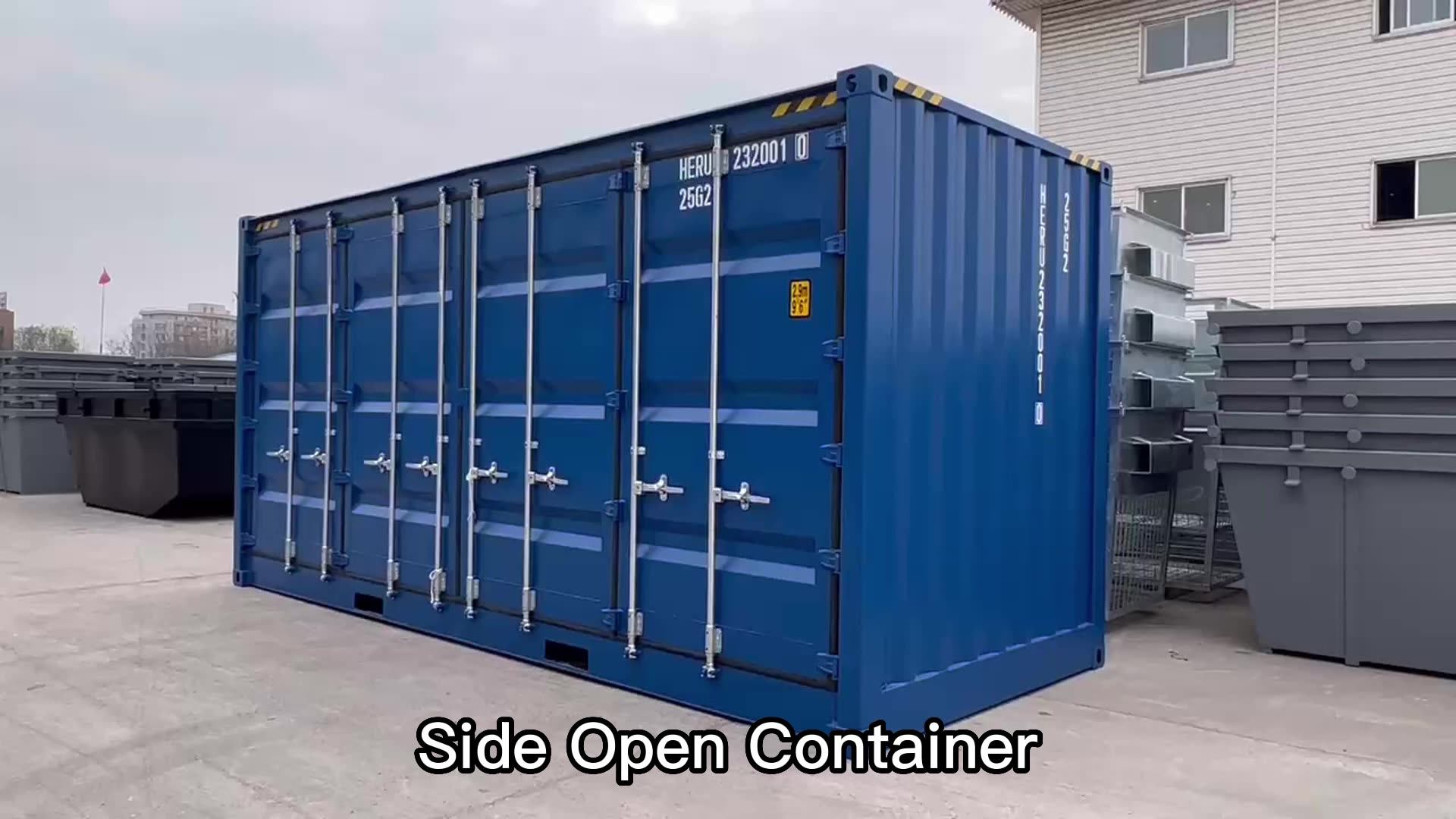 20 Feet Side Opening Container Special Non-standard Container Equipment ...