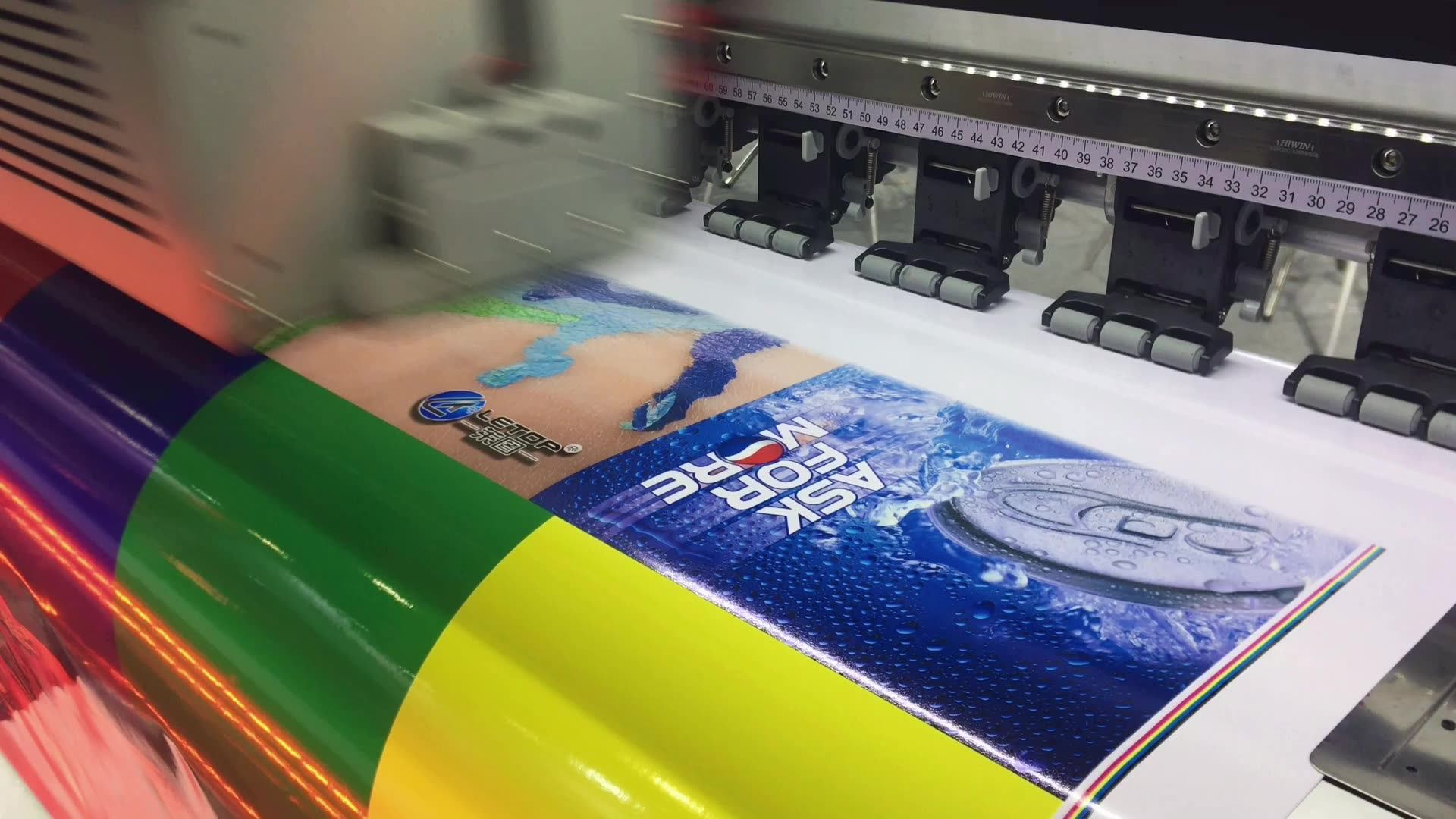 6ft Roll To Roll Printing Machine For 1.6m 1.8m Automatic Inkjet ...