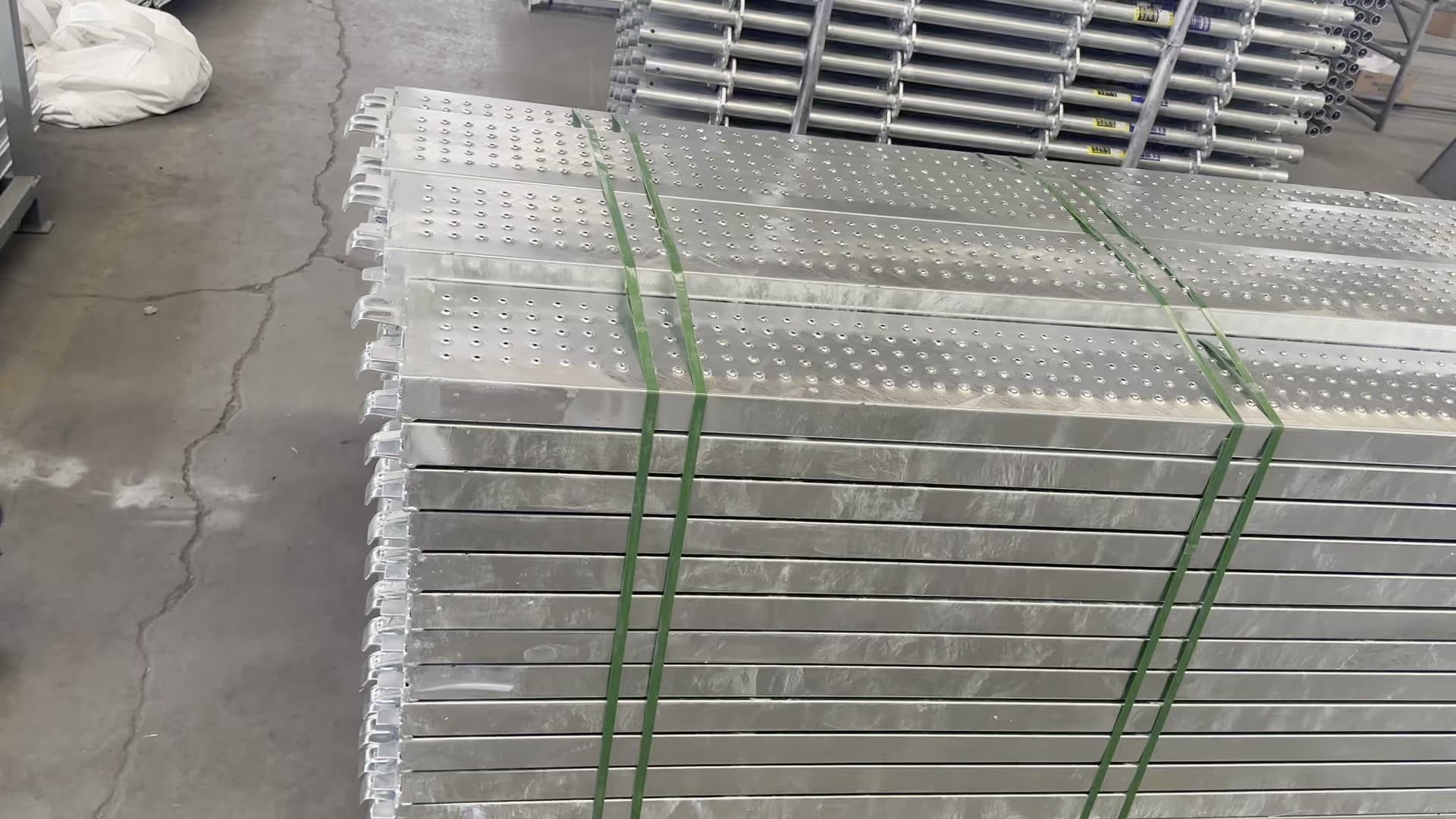 Metal Peri Scaffolding Platform Plank Galvanized Deck Used At ...
