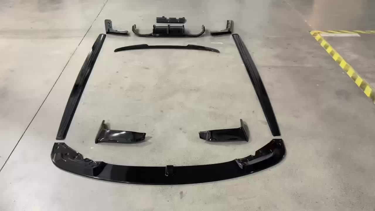 Car Bodykit Mp Aero Body Kit Front Splitter Lip Rear Diffuser Side ...