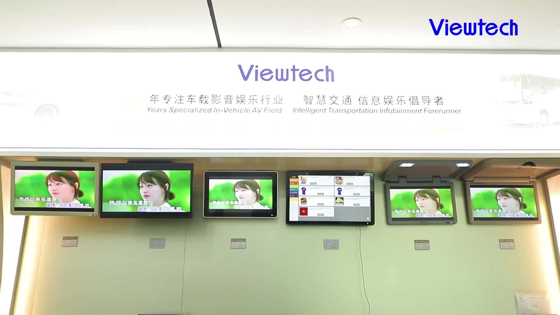 Super Hot Sale 17inch Motorized Bus Flip Down Monitor Dc12v 24v Caravan ...