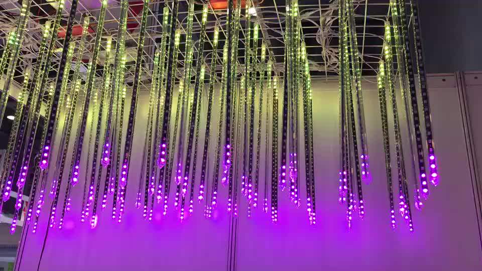 Wholesale 360 Degree Led Dmx Meteor Light Rgb Tm1812 5050 Led Tube 3d ...