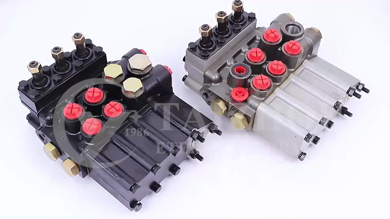 Parallel Hydraulic Circuit Monoblock Control Valves,Hydrosila Mp80-4/1 ...