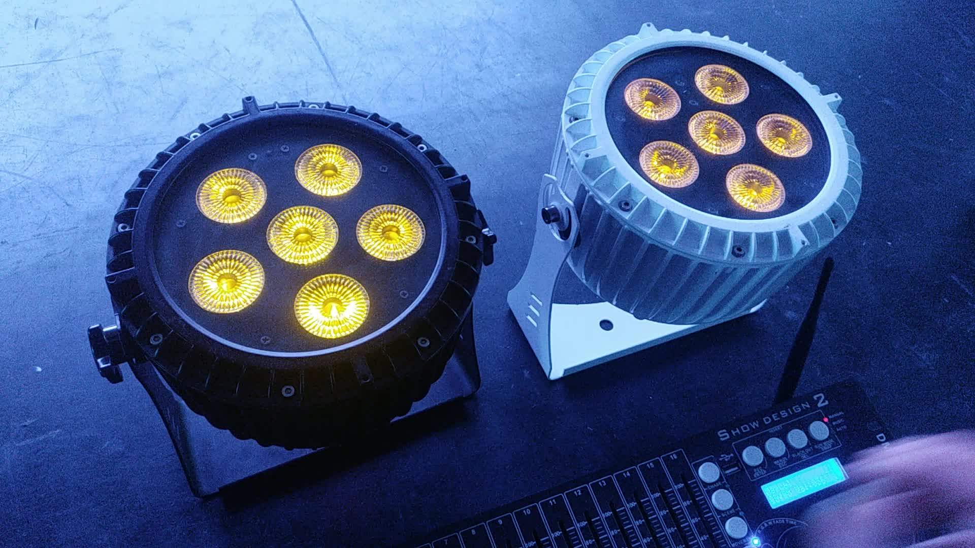 Ip65 Outdoor Waterproof Battery Powered Led Uplight Stage Par Lights ...