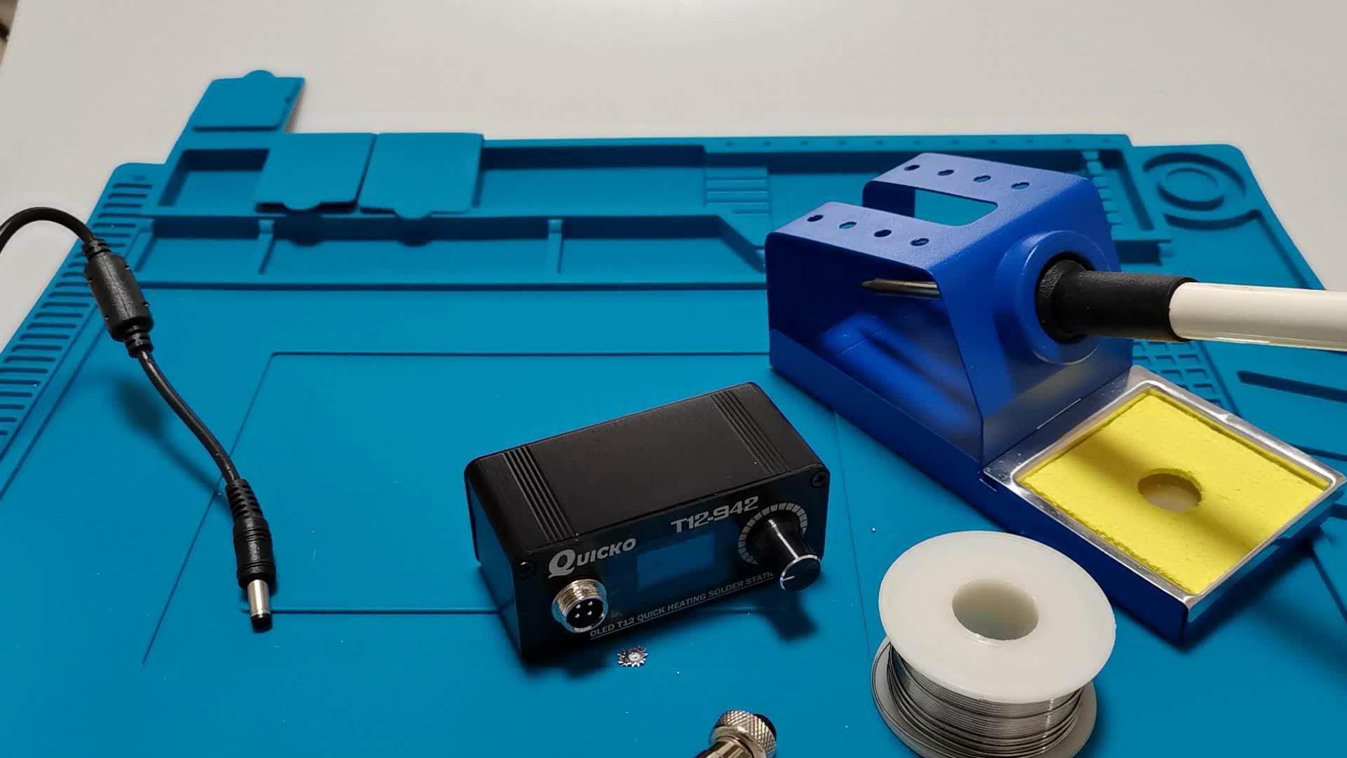 T12-942 Oled Mini Soldering Station Digital Electronic Welding Iron Dc ...