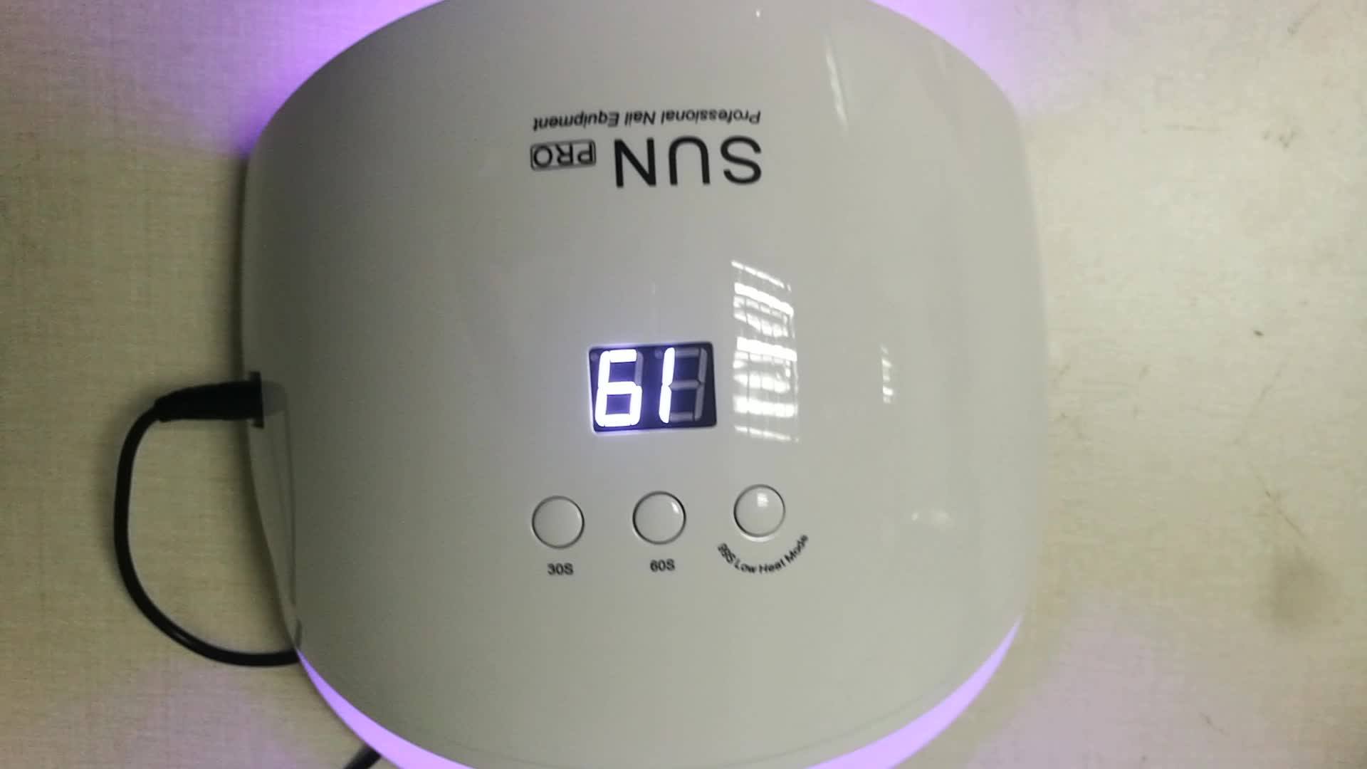 Sun Pro 48w Led Uv Lamp For Nails Ultraviolet Lamp For Gel Varnish Home ...