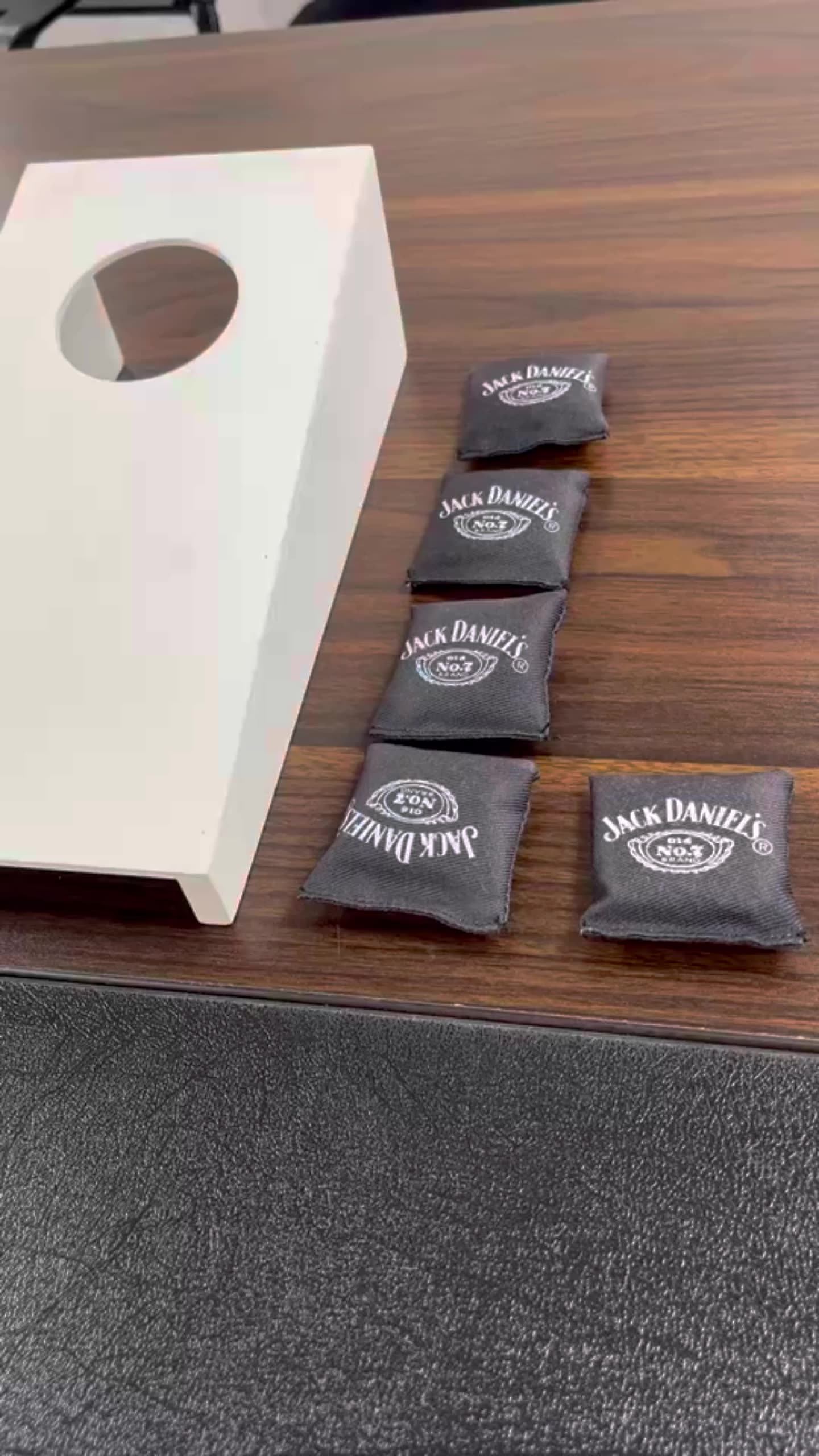 Classics Travel-sized Micro Bean Bag Toss 10\" X 5.5\" Mini Cornhole ...