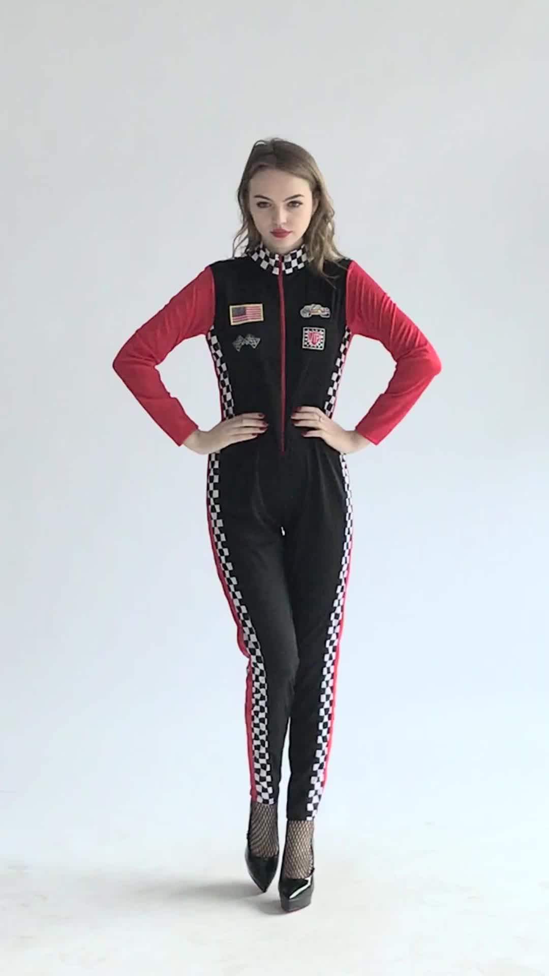 Popular Racing Party Uniform Party Simple Cosplay Costume For Girl ...
