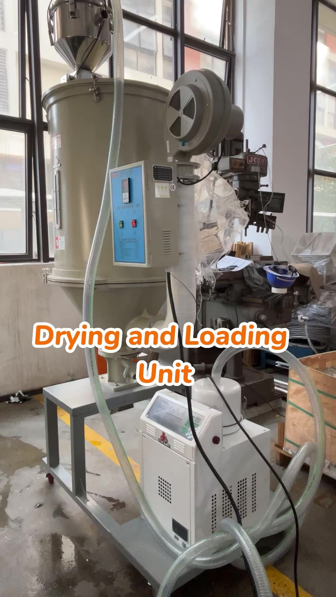 50kg Hopper Dryer Injection Molding Pvc Plastic Hot Air Hopper Dryer ...