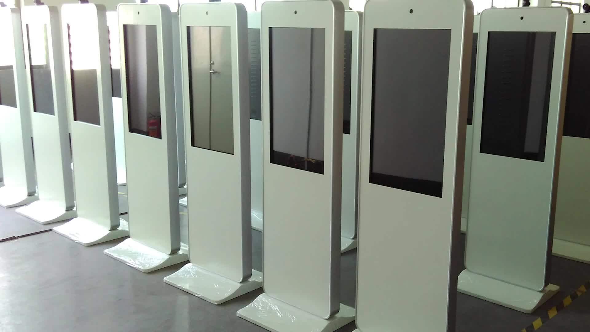 Floor Standing 32 Inch Multi Touch Screen Photo Kiosk With Pc,Selfie ...