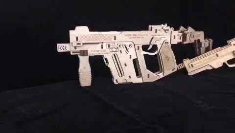 Diy Stem Wooden Elastic Gun Educational Toy - Buy Stem,Elastic Gun ...