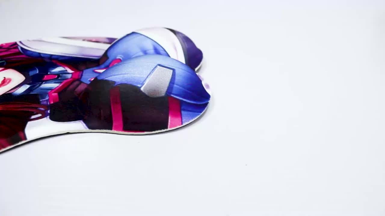 3d Custom Printed Boobs Mousepad Silica Gel Anime Wrist Rest Breast ...