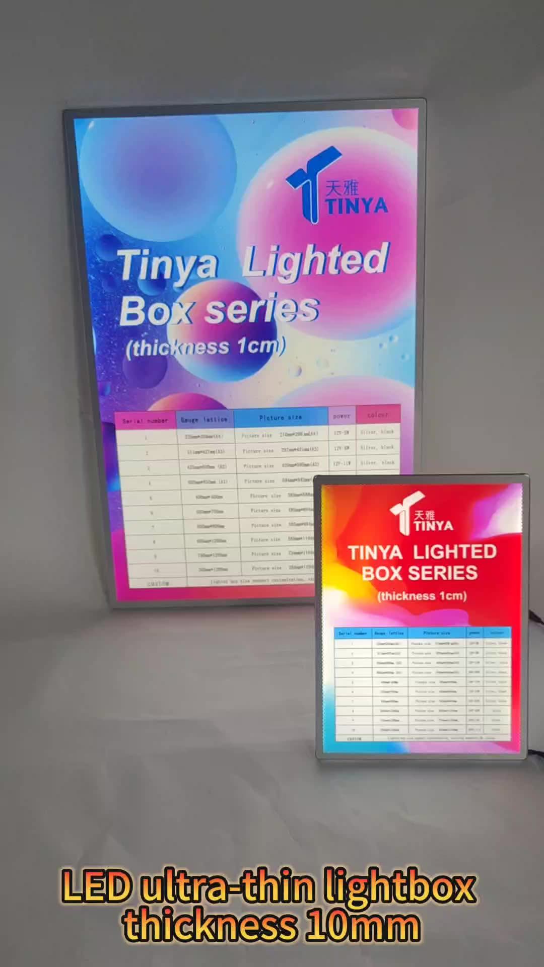 Customized Indoor Advertising Led Movie Posters Light Box Magnetic ...