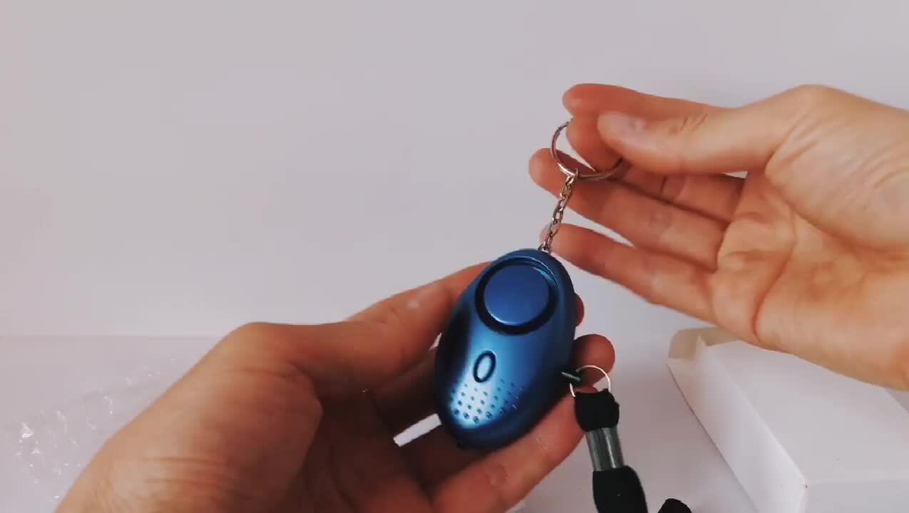 High Quality 130db High Level Sound Pull Pin Personal Alarm Keychain ...