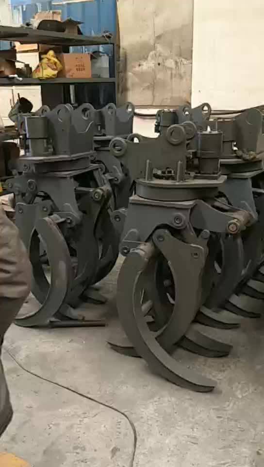 Hydraulic Grabber Stone Grabber Log Grapple For Excavator - Buy ...