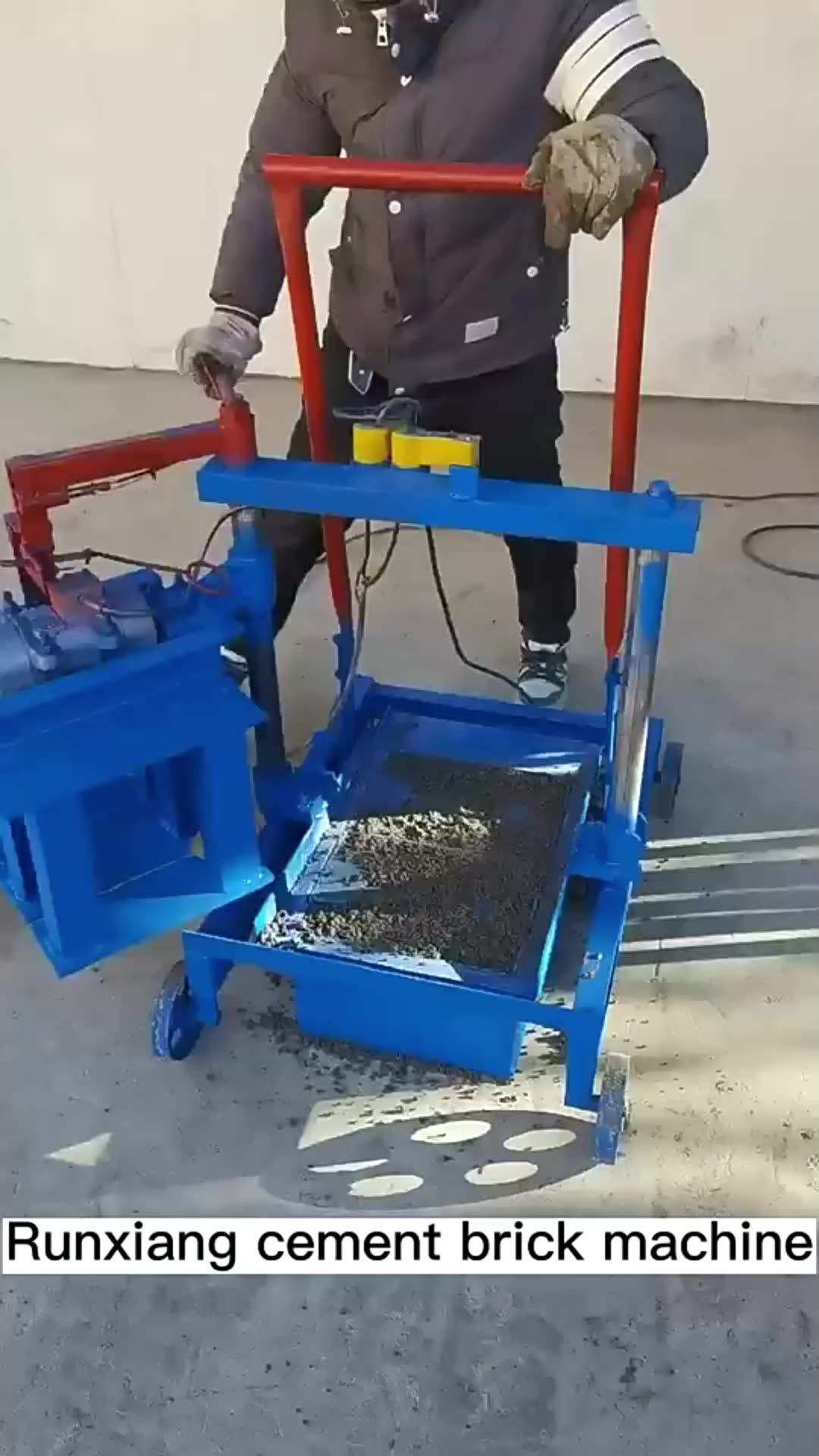 Burning Molding Bricklaying Machine Interlocking Brick Making Machine ...