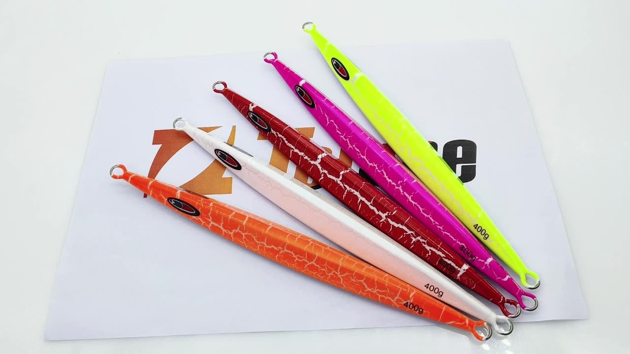 Tolure New Metal Lead Fish Slow Pitch Jig Lure150g 200g 250g 300g 400g ...