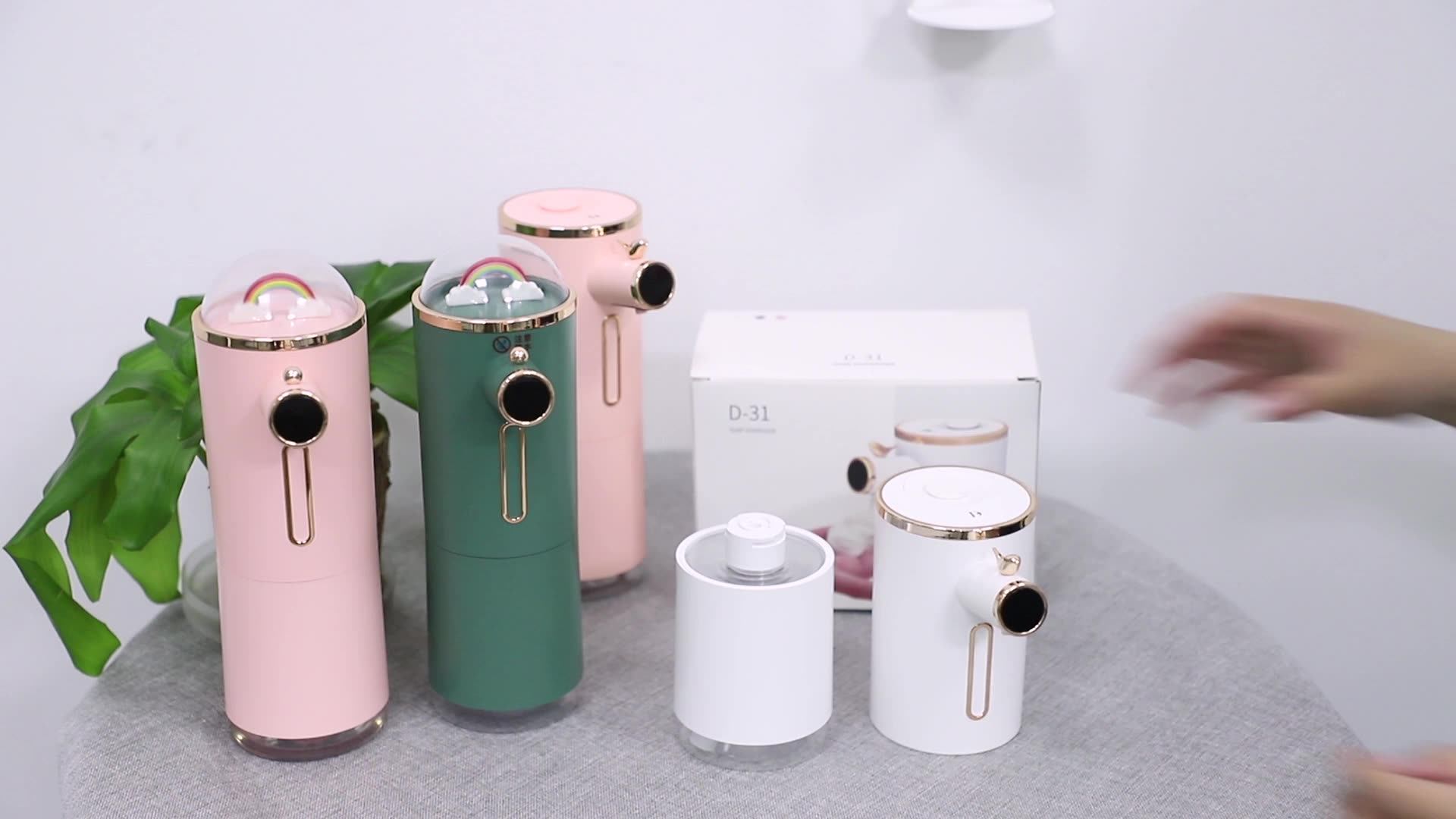 Baidi Patent Standing Automatic Hand Sanitizer Dispenser Liquid Foam ...