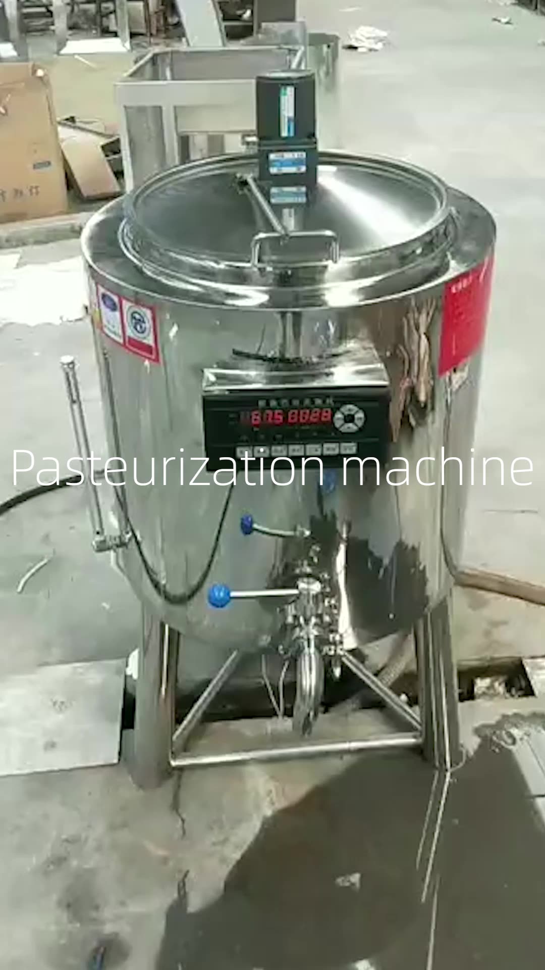 100l 200l 500l 1000l Pasturizer Juice Milk Machine Pasteurizer Machines For Fruit Puree - Buy ...