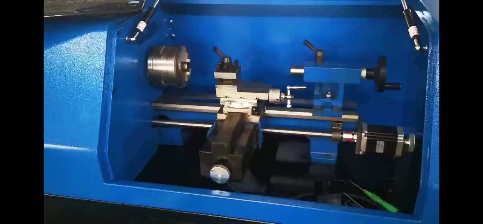 2024 Newest Style Bench Cnc Lathe Machine Price 300mm Horizontal Cnc Lathe With Good Quality ...