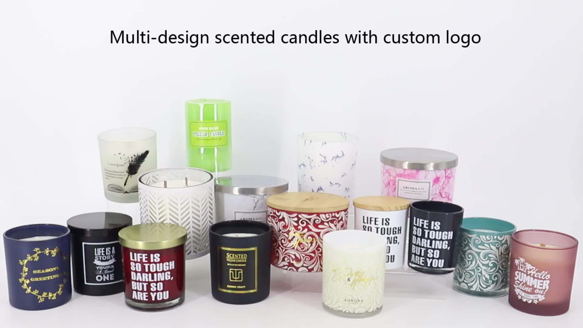 Scented Candles Luxury Private Label Candles Making By Soy Wax - Buy ...