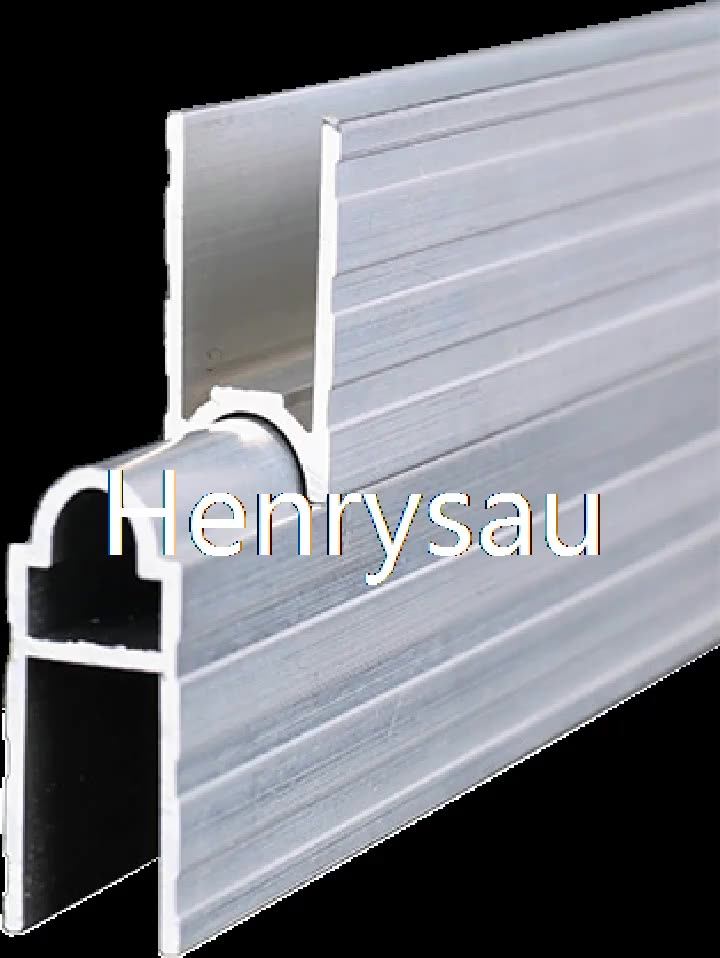 Outstanding Half-round Shape Concave Convex Extrusion Aluminium Profile ...