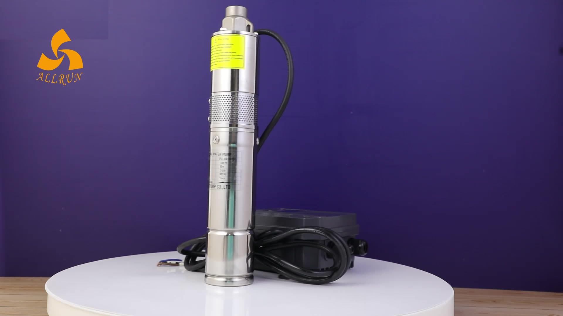 Submersible Solar Energy Water Pump For Solar Panel,Farm Use Heavy Duty ...