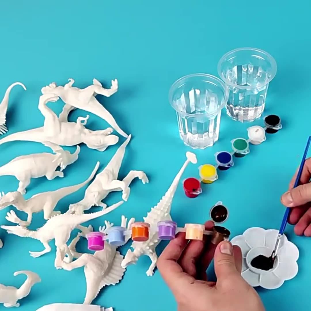 Best Selling Handmade Gypsum Figurines Graffiti Toys Diy Creativity Set ...