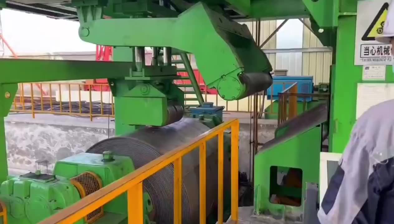 Steel Coil Flattening Leveling Rewind Coil Machine/metal Sheet Or Steel ...