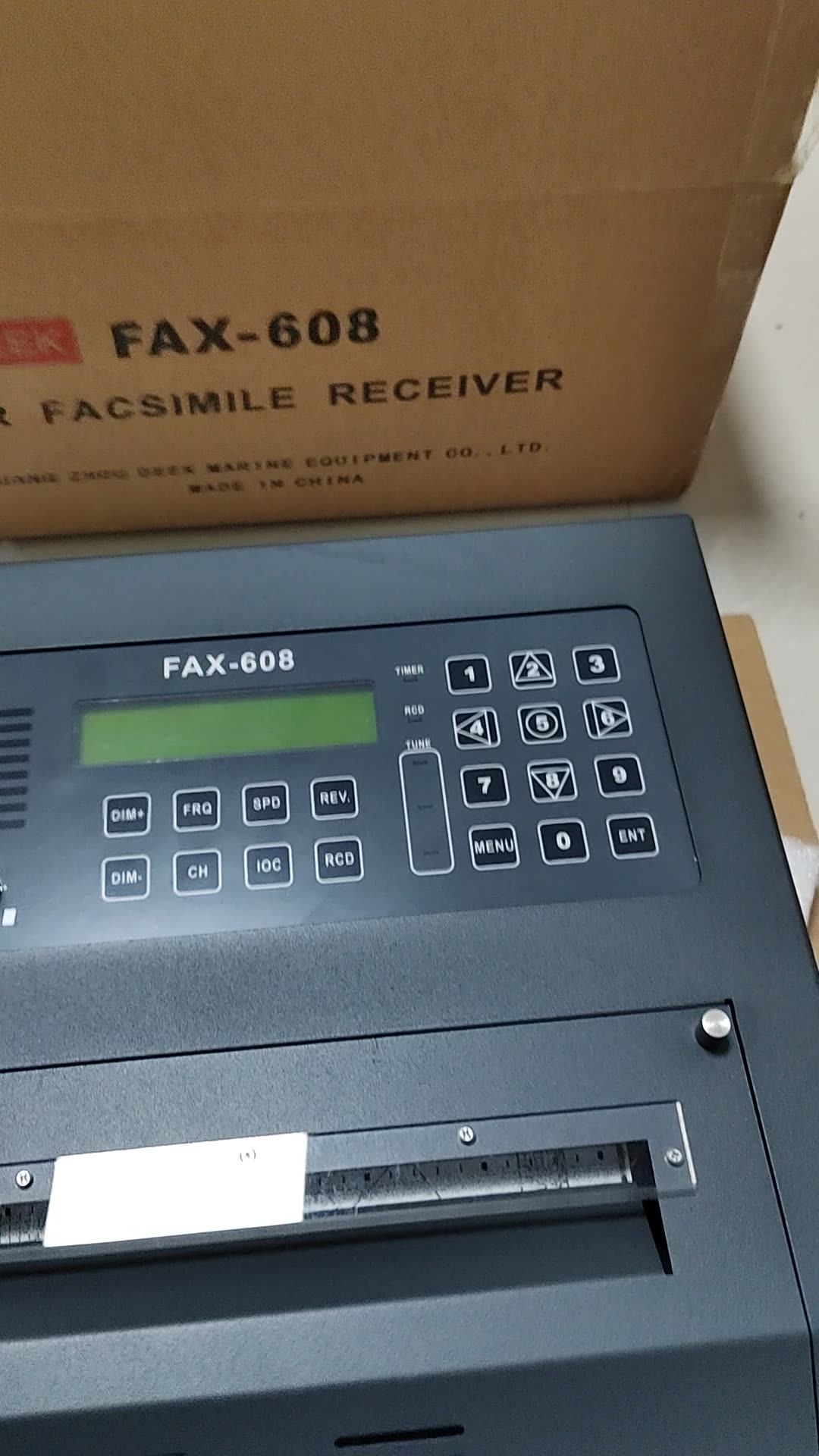 Fax-608 Deek Marine Weather Fax Ccs/ Ship Navigation Communication ...
