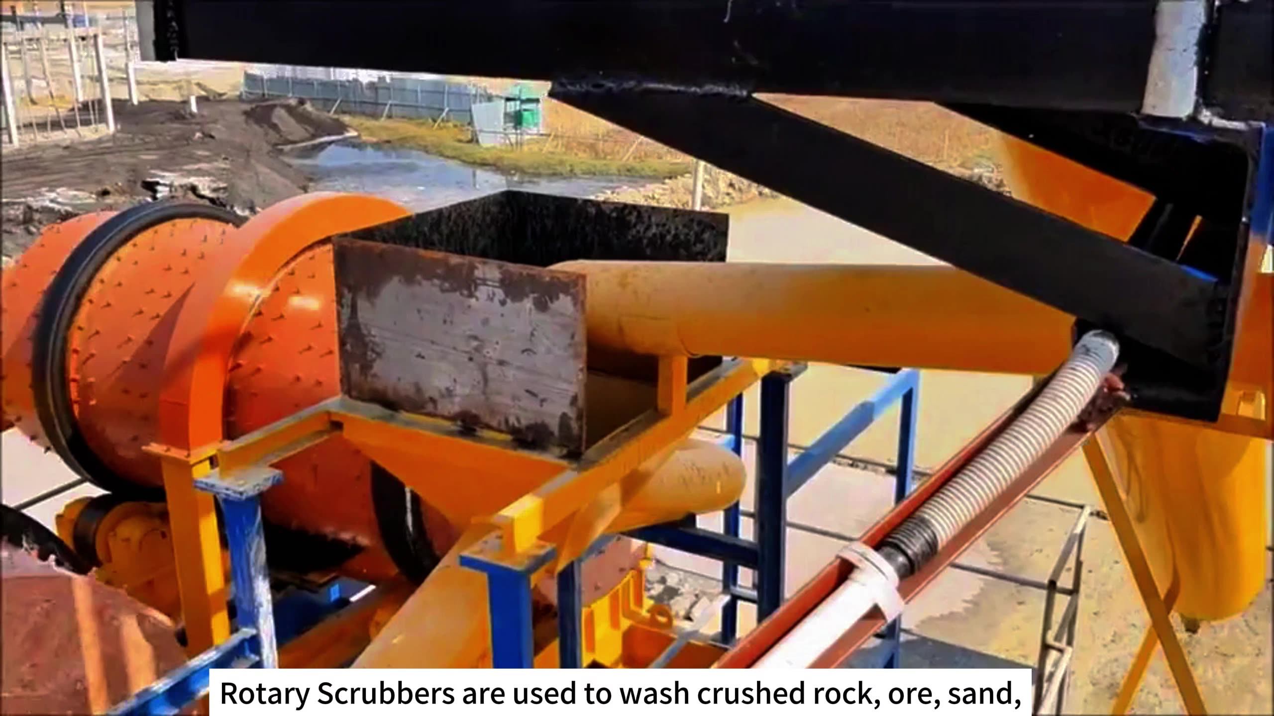 Alluvial Gold Washplant Scrubber Trommel For Iron Manganese Gold Tin ...