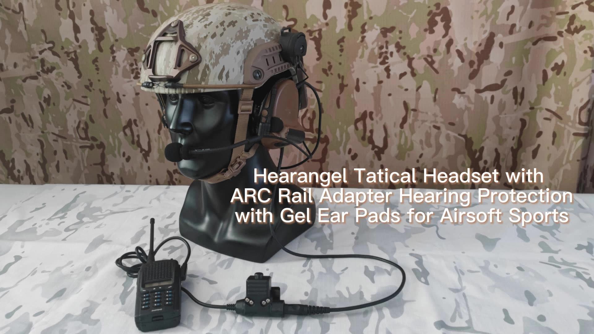 Ts Tac-sky New Detachable Over-ear Headband Comtac Ii Tactical Headset ...