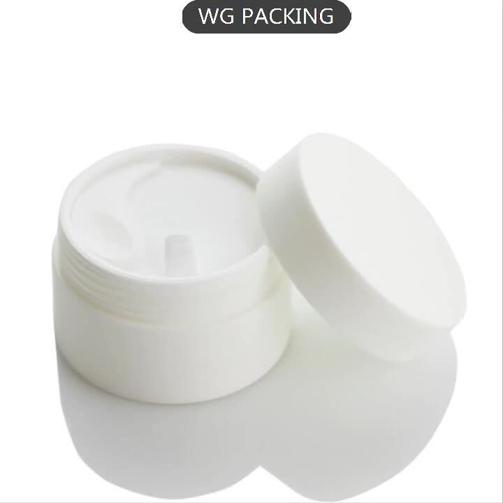 Empty Colorful Plastic Pp Cosmetic Cream Jars 50g 50ml Plastic Jar With ...