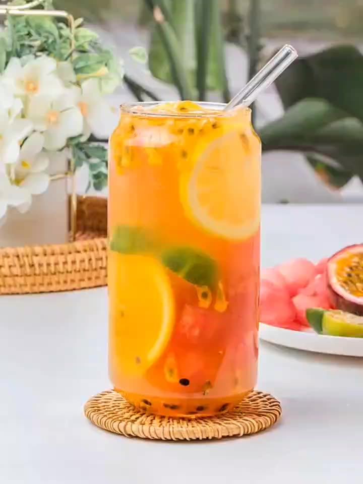 2024 Hot Sale Iced Tea Bag Flavored Orange Pu'er Tea 80g/tin Worm ...