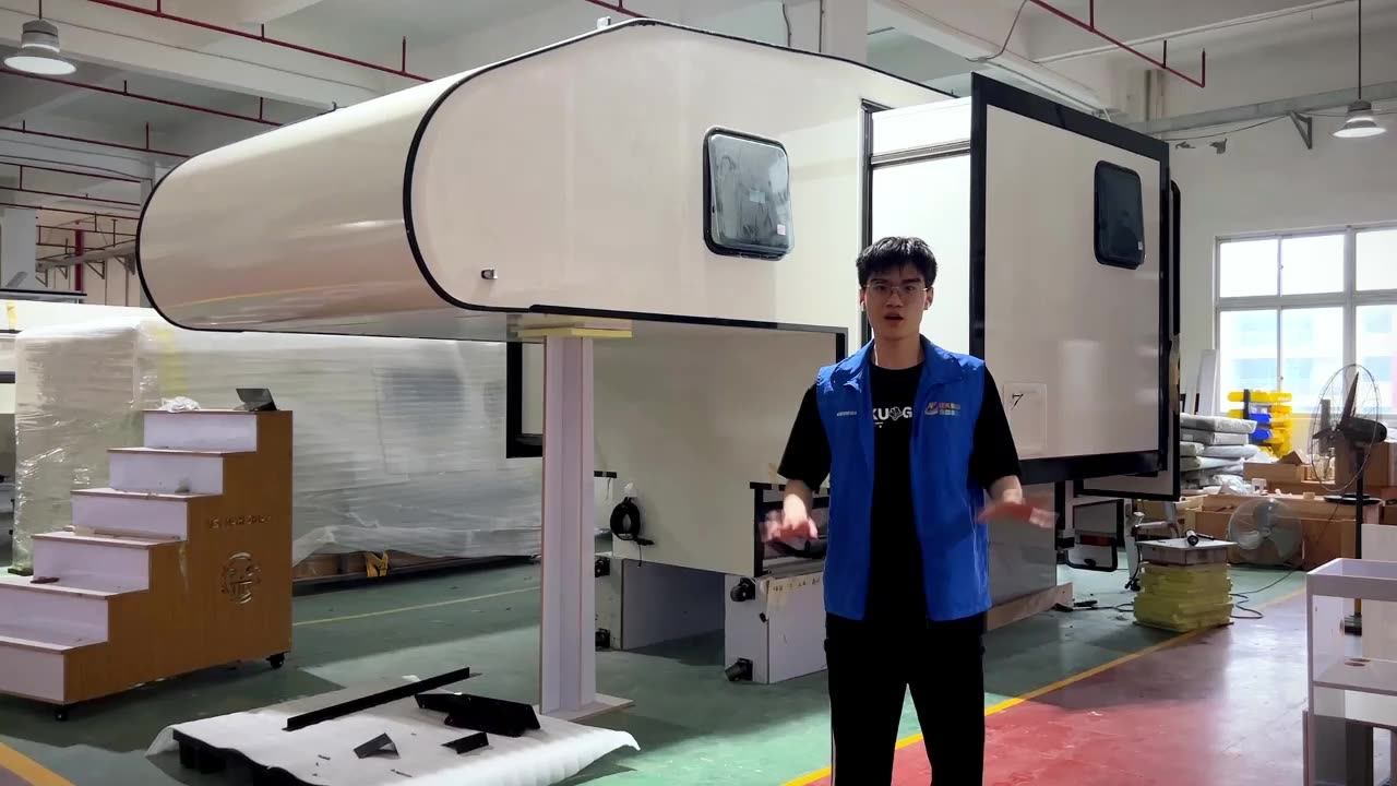 Ecocampor 4x4 Pop Up Slide On Fiberglass Truck Bed Camper Canopy Camper ...