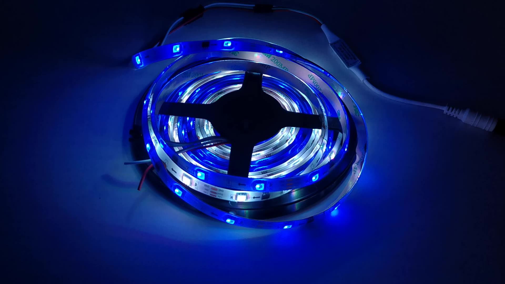 Led Strip Light 3528 Kit 5m Rgb Led Ribbon Waterproof Led Tape Rgb +ir ...