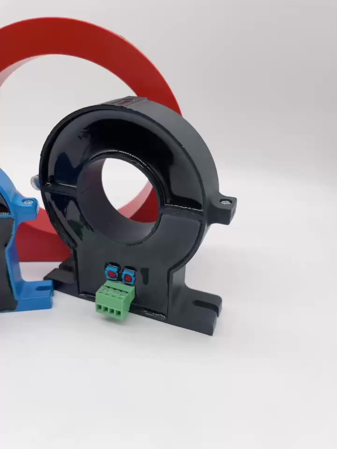 Factory Price 100a 5v Dual Power Supply Open Loop Split Core Hall Effect Dc Ac Current Sensor ...