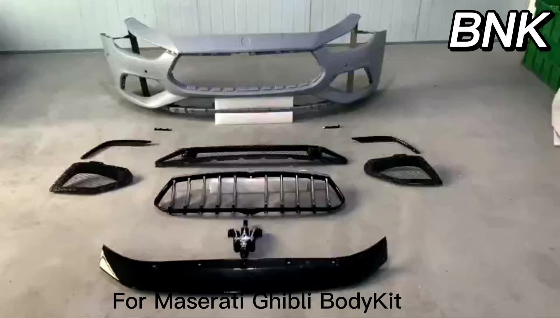 Car Front Bumper For Maserati Ghibli Performance 2014 2015 2016 2017 ...