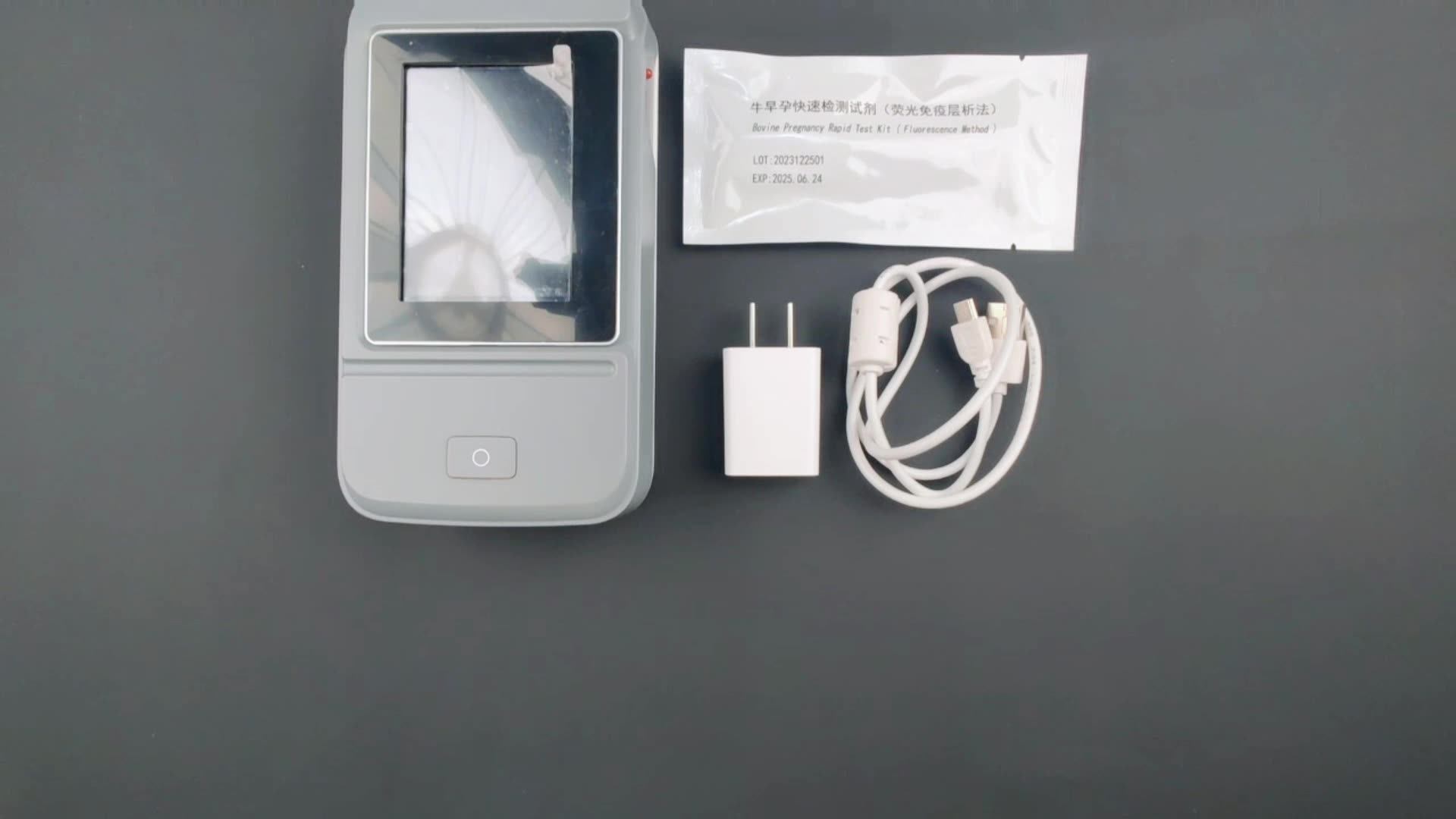 Cow Pregnancy Blood Immunofluorescence Pag Test Kit For Cattle Bovine ...