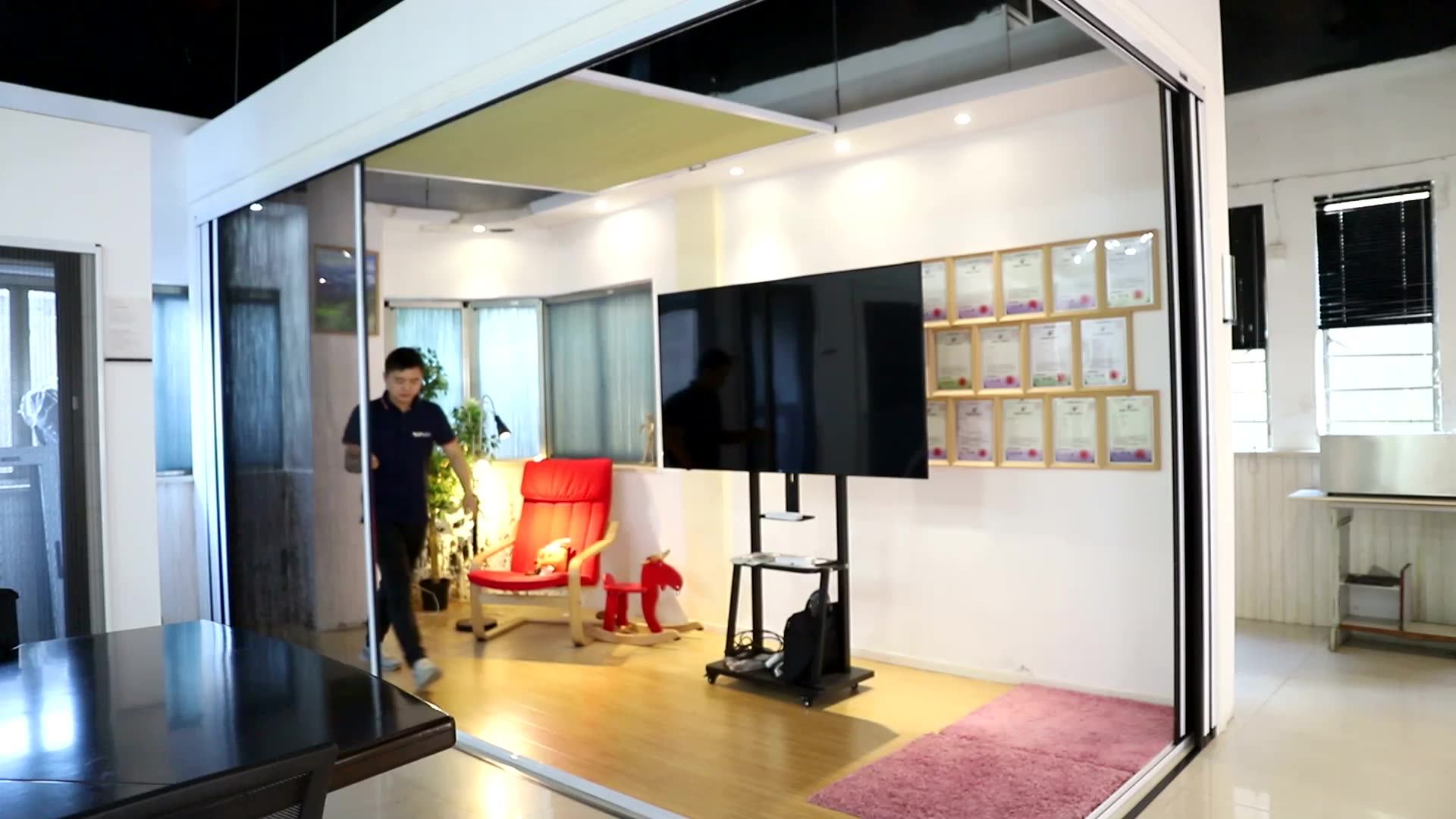 Vertical Sliding Mosquito Screen Aluminum Sliding Screen Retractable ...