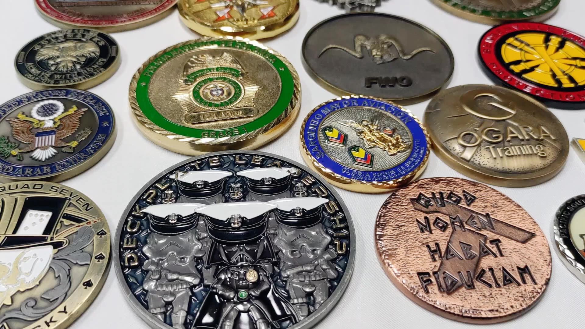 Customized 3d Metal Golden Plating Engraved Embossed Raised 3d Emblem ...